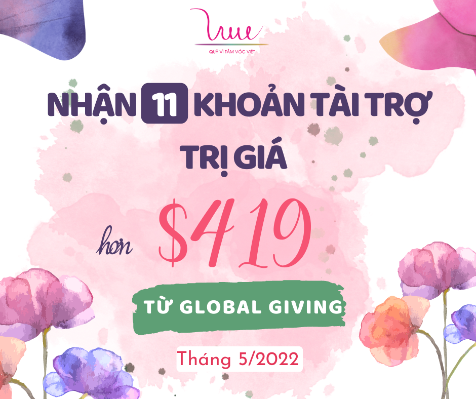 For Vietnamese Stature Foundation received 11 donations through Global ...